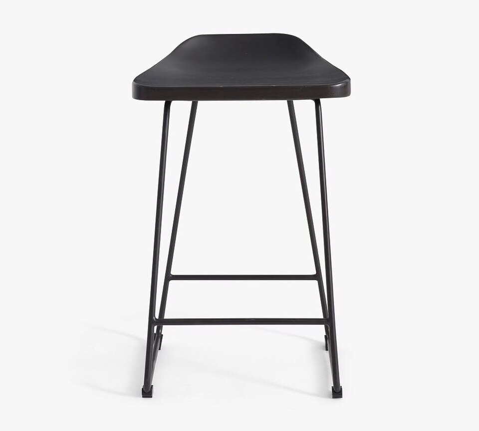 Brenner Wood Stool | Pottery Barn Australia